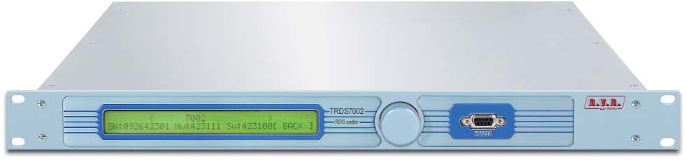 RVR TRDS7002 RDS Encoder - RDS & Stereo Encoder - BroadcastStoreEurope.com