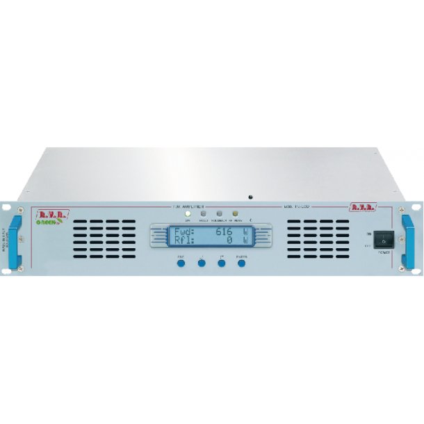 RVR PJ502C-LCD FM Power amplifier 500 Watt - RVR Elettronica Power ...