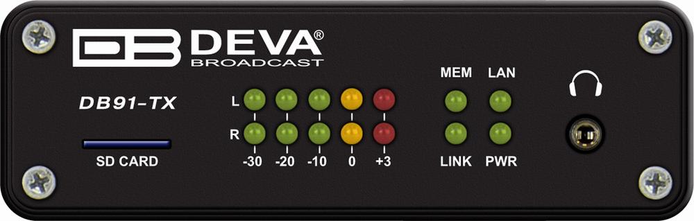 Deva Db91 Tx Comp Ip Audio Encoder Ip And Isdn Audio Codecs