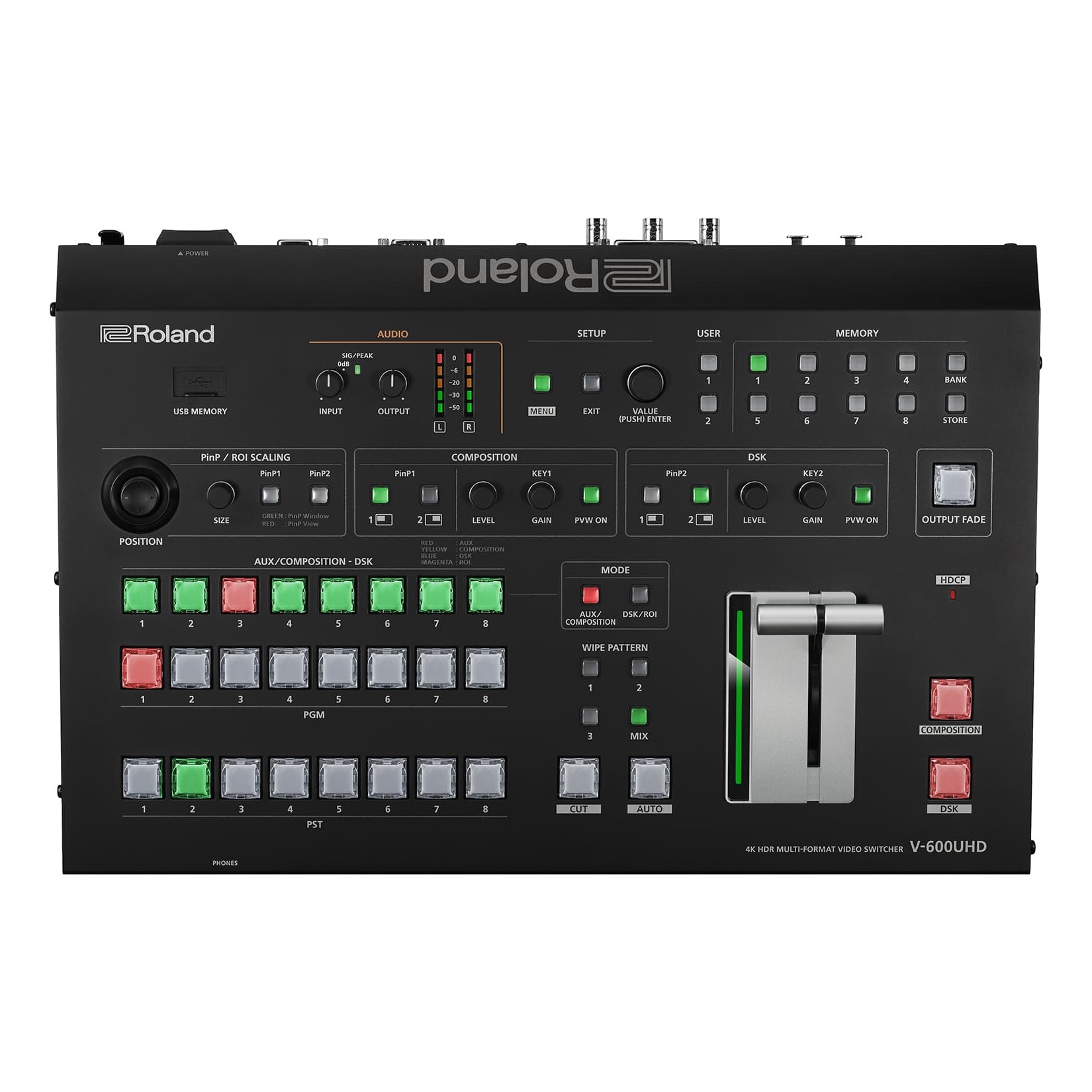 Roland V-600UHD Multi-Format Video Switcher - Video Mixer & Switchers ...