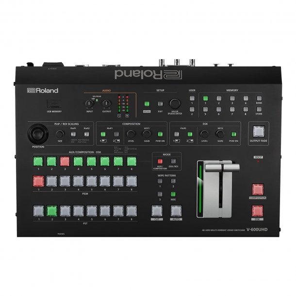 Roland V-600UHD Multi-Format Video Switcher - Video Mixer & Switchers ...