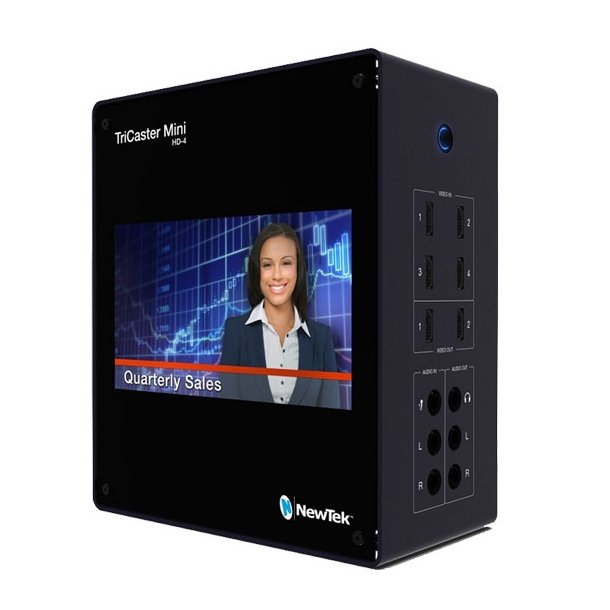 Newtek Tricaster Mini Advanced Hd 4 Sdi Tv Live Production System